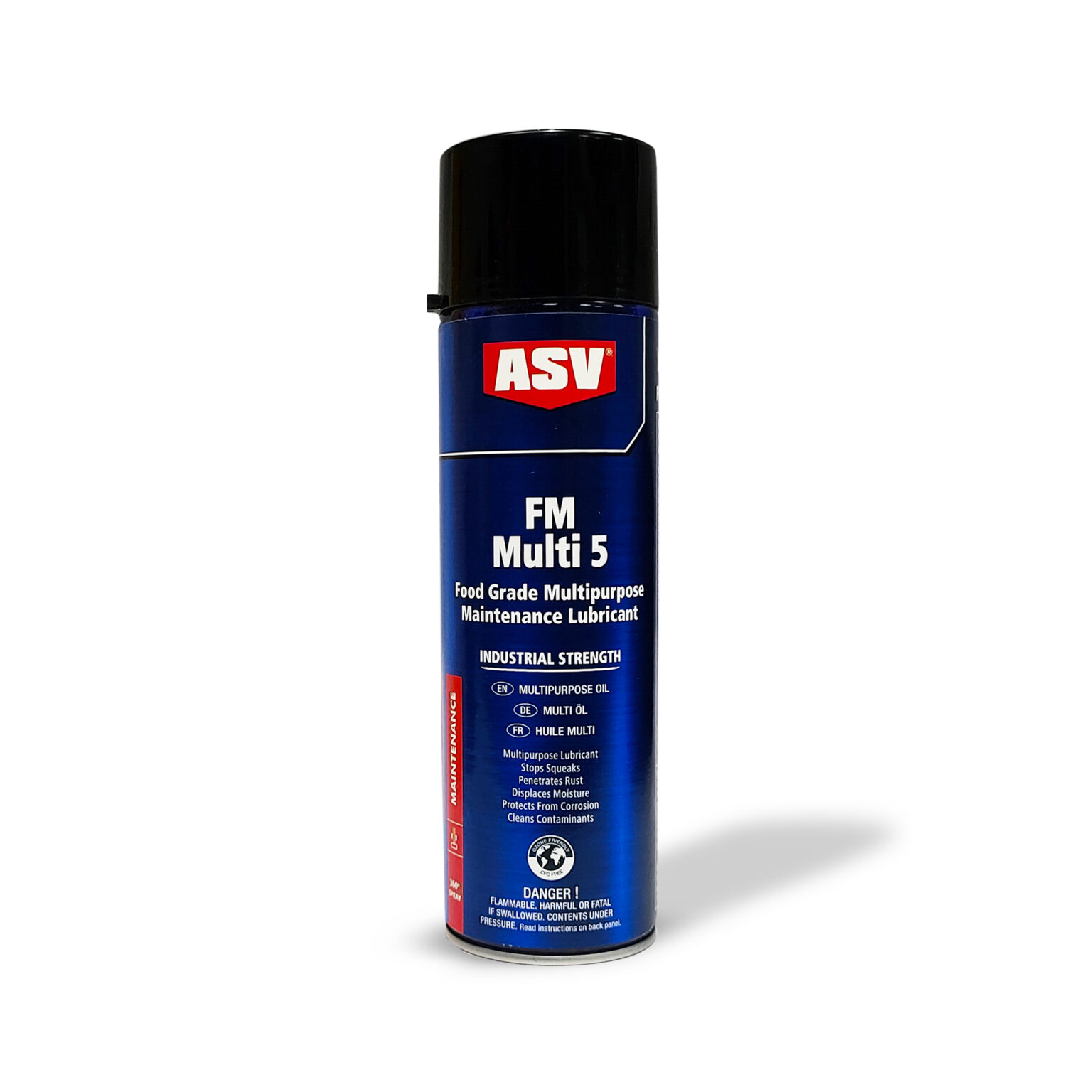ASV FM Multi 5 Food Grade Multi Purpose 5-In-1 Lubricant Spray - Una ...