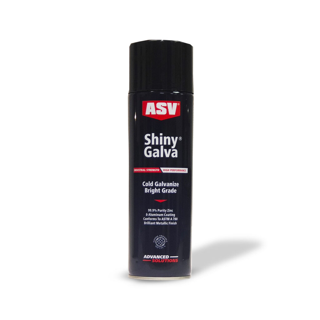 ASV Shiny Galva Cold Galvanize Bright Grade Spray - Una Eco Trading LLC