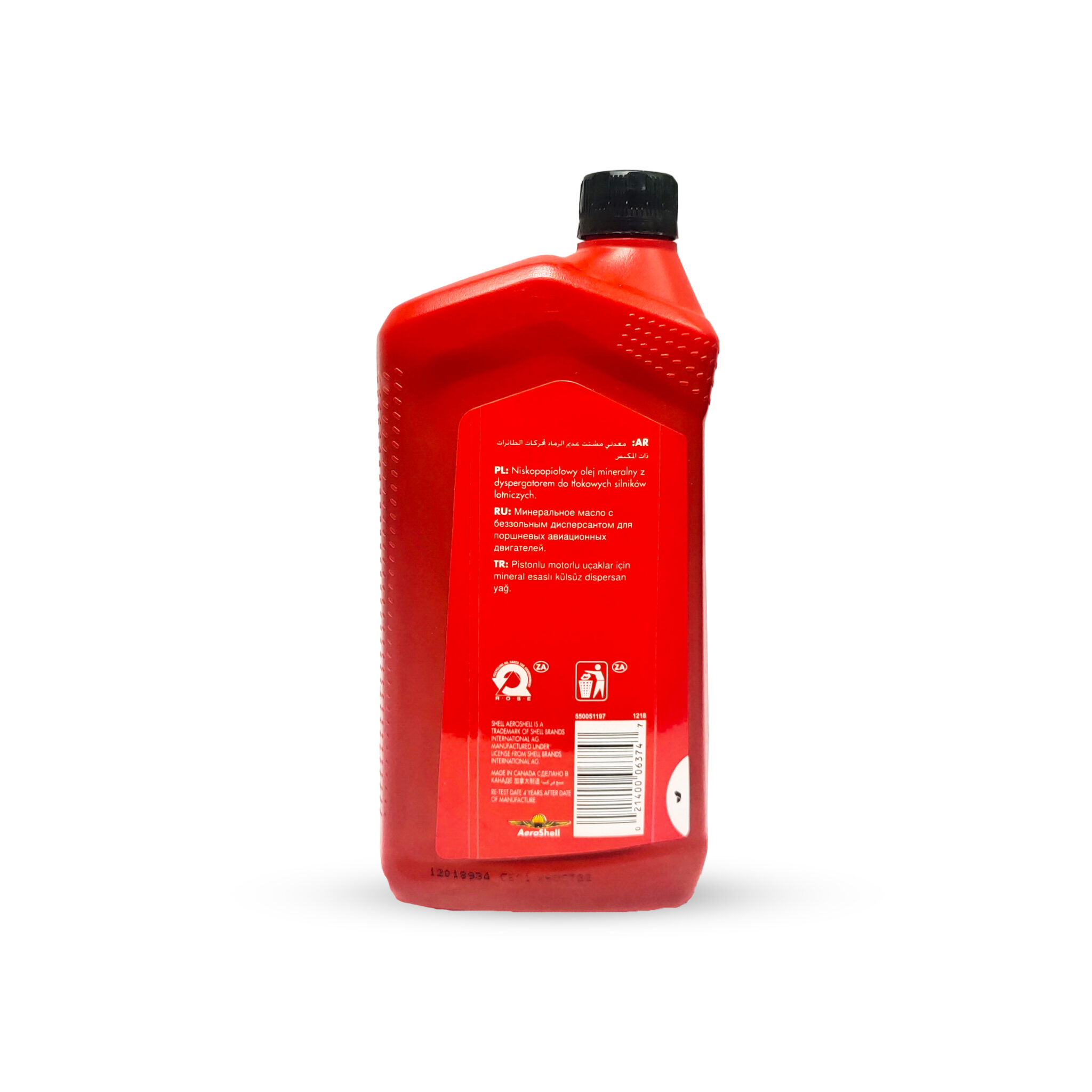 AeroShell Oil W100 Plus - Una Eco Trading LLC